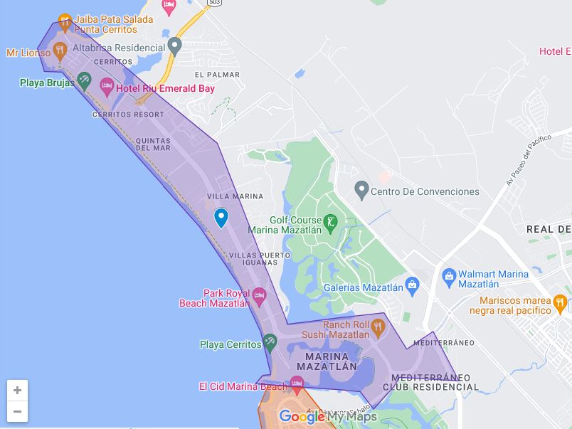 Zonas de Mazatlán | Turissio Mazatlán